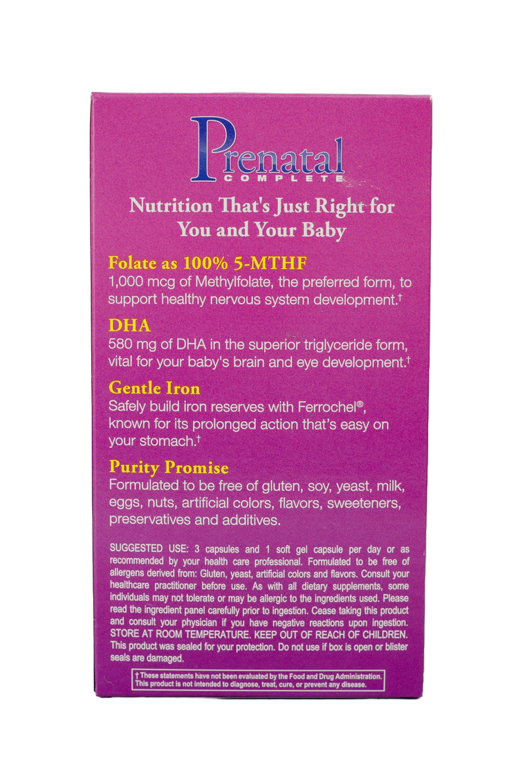 Prenatal Complete with DHA – Kare Life