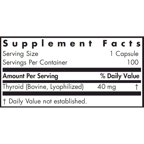 Thyroid Natural Glandular – Kare Life